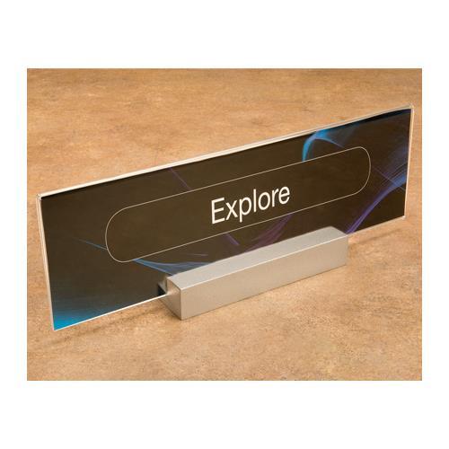 Bookcase Sign Holder - Opening the Book North America