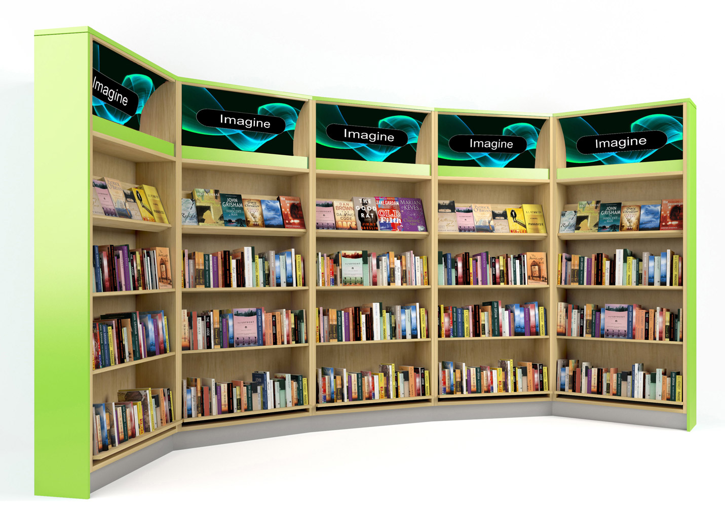 Performance Shelving - Opening the Book North America