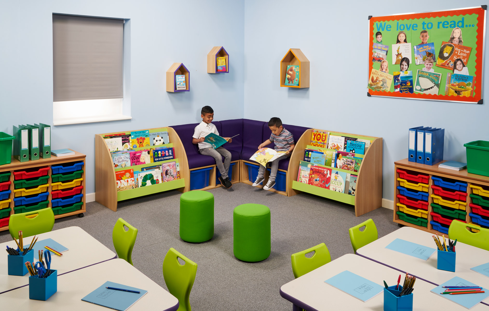 Reading Corners Opening The Book North America
